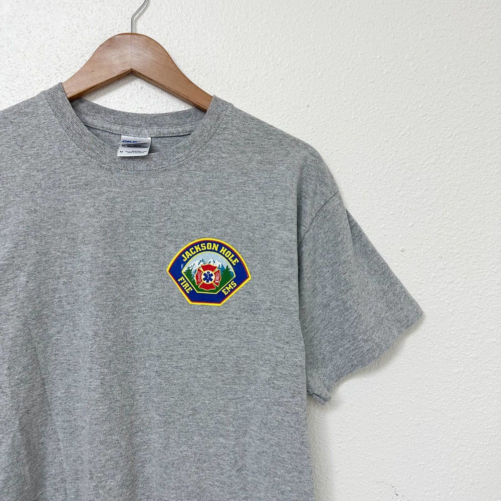 Mens Firefighter Fire Department Jackson Hole Fire Em… - Gem
